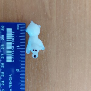 Miniature Glass Figurines, Miniscule Glass Animals, Murano Glass Polar ...