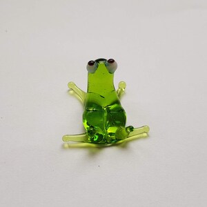 Miniature Glass Figurines, Miniscule Glass Animals, Murano Glass Frog ...