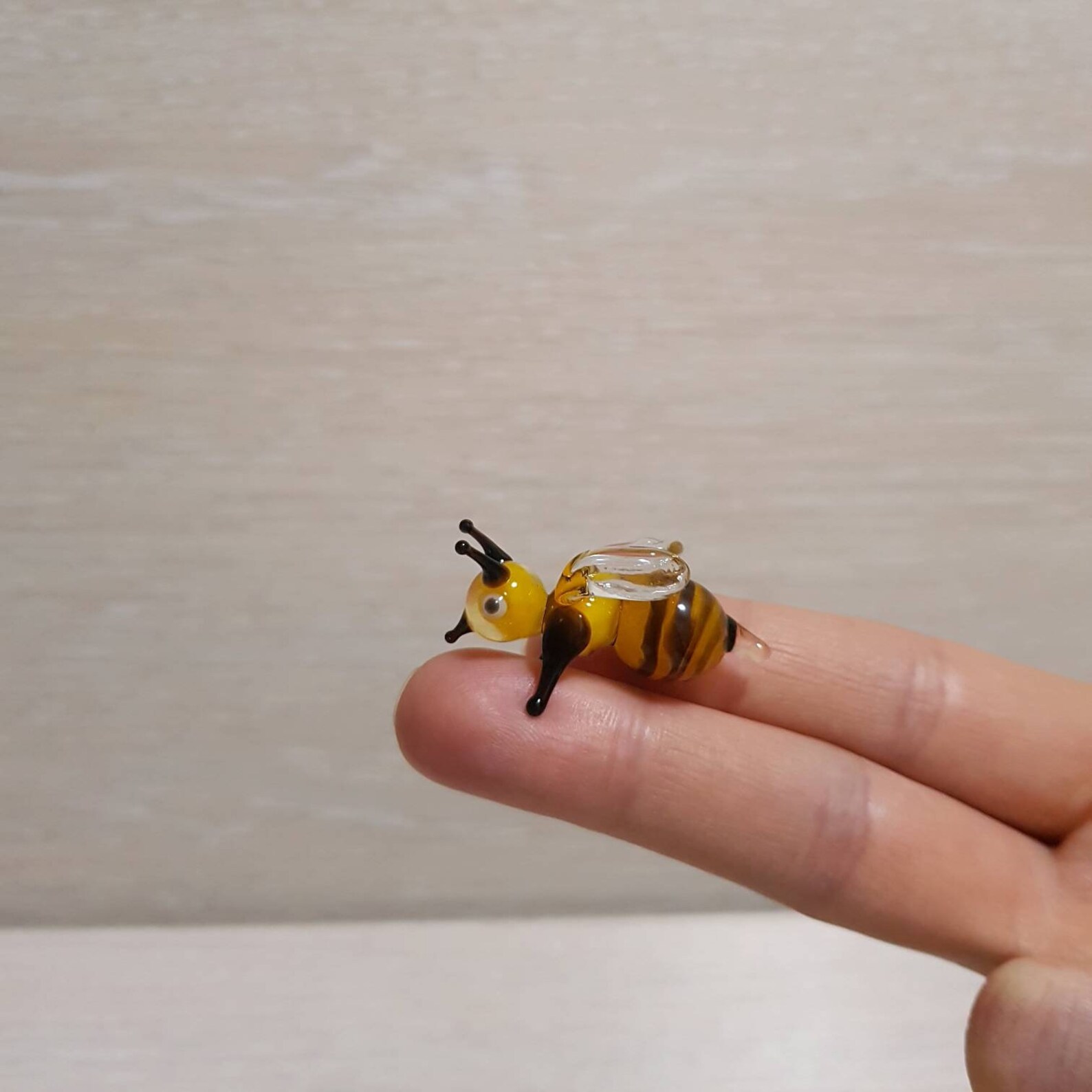 Glass Honey Bee Mini Glass Insects Murano Glass Honey Bee | Etsy