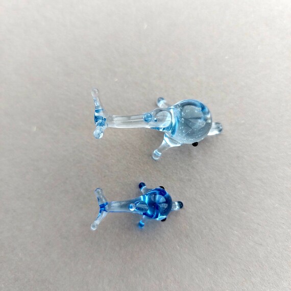 Miniature Glass Figurines Miniscule Glass Animals Hand Blown - Etsy