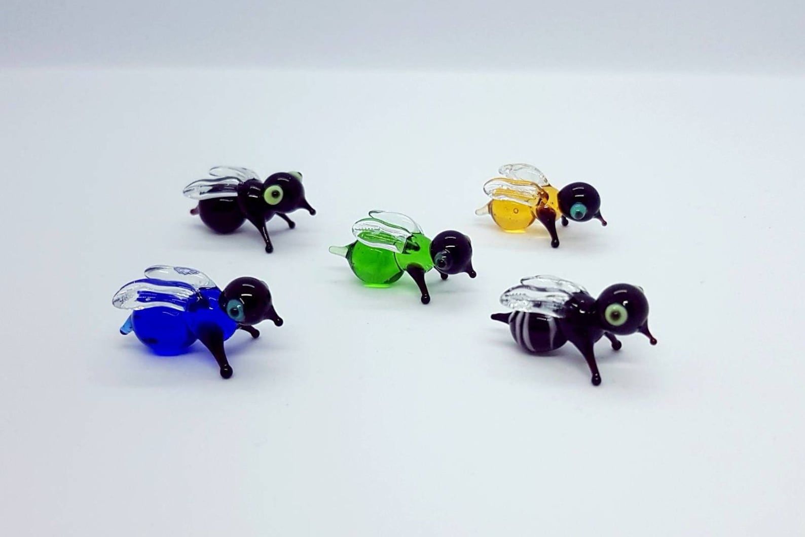 Miniature Glass Figurines Glass Fly Murano Glass Fly - Etsy
