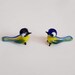 Miniature Glass Bird Figurines, Miniscule Glass Animals, Murano Glass ...