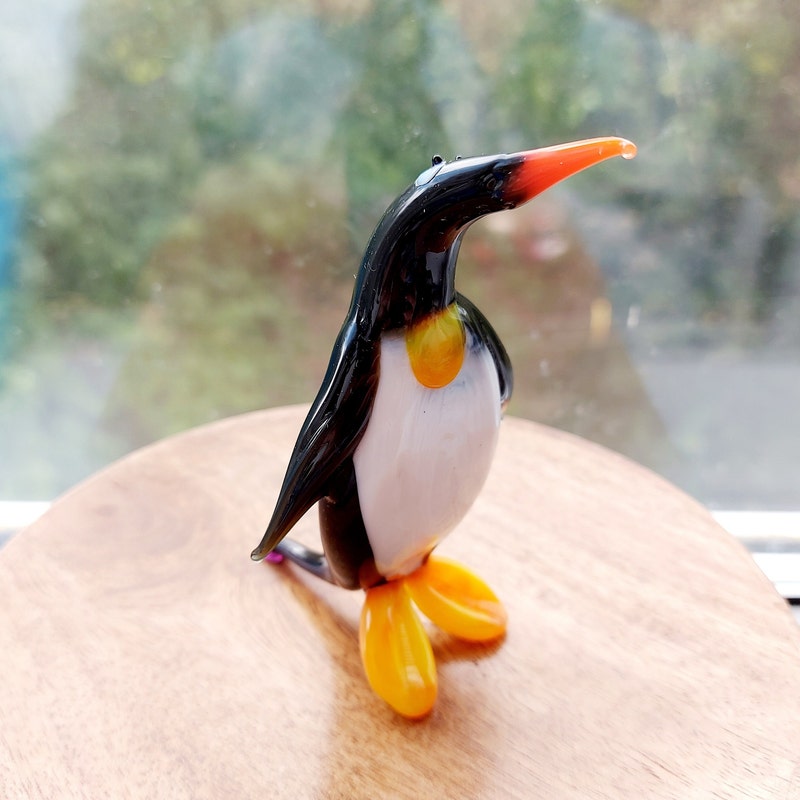 Glass Penguin - Etsy