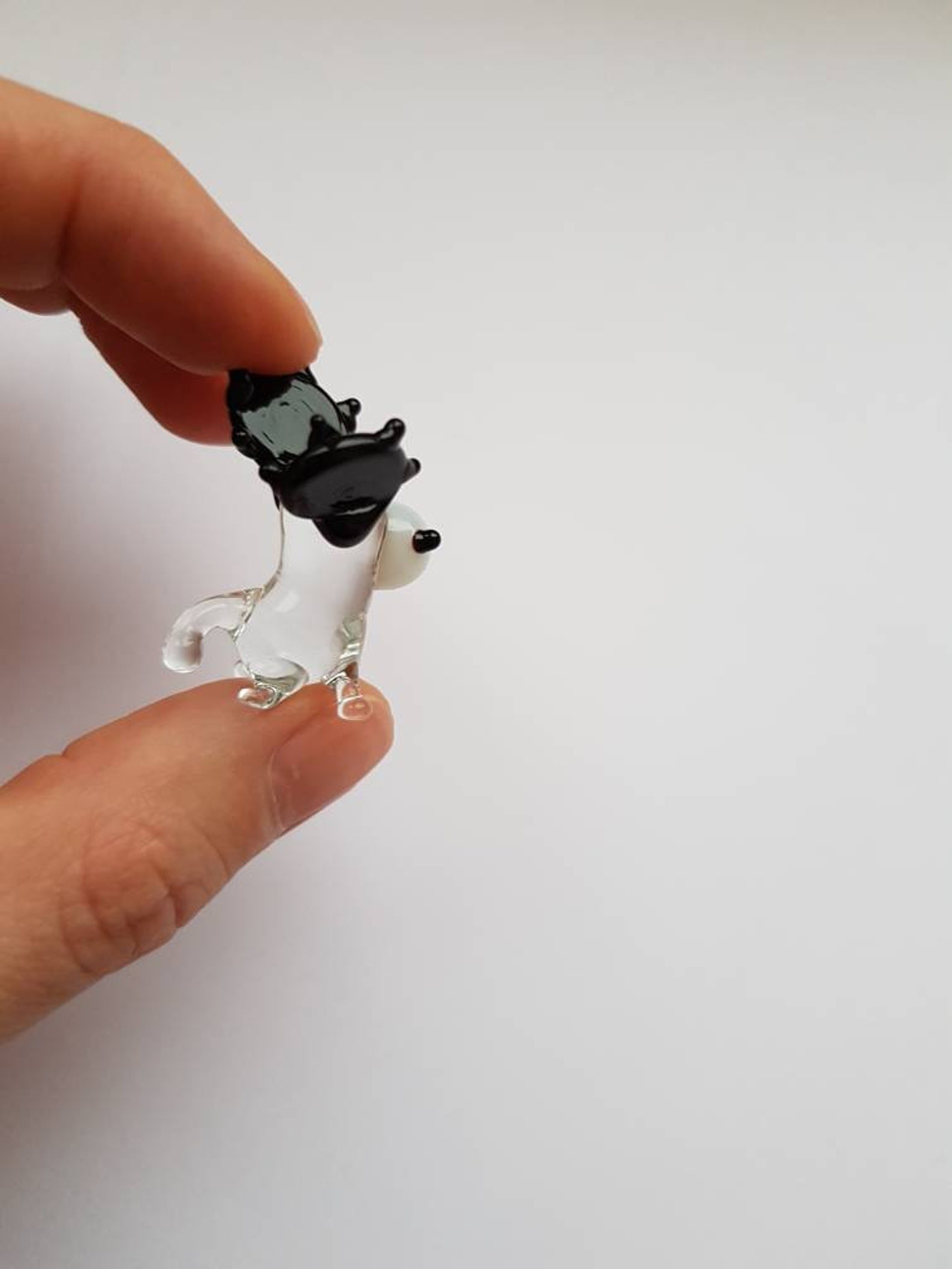 Miniature Glass Figurines Miniature Glass Moose Hand Blown | Etsy