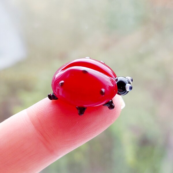 Ladybug Figurine - Etsy