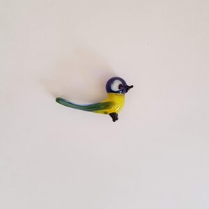 Miniature Glass Bird Figurines, Miniscule Glass Animals, Murano Glass ...