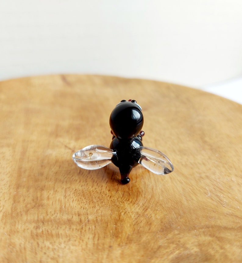 Miniature Murano Glass Fly Figurine: Handmade Dollhouse Collectible - Etsy