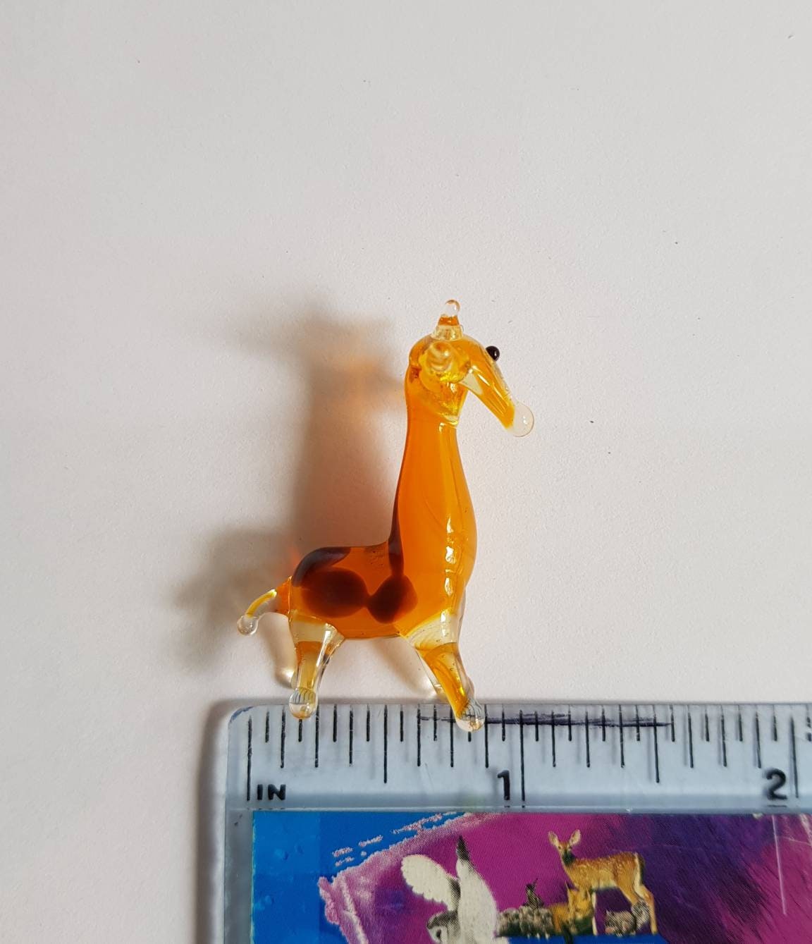 Miniature Glass Figurines Miniature Glass Giraffe Murano | Etsy