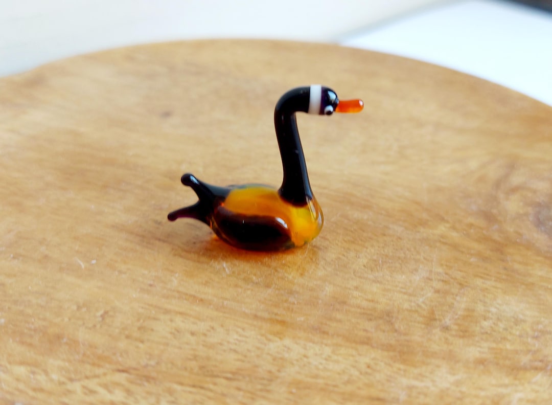 Mini Glass Floating Duck, Mini Glass Animals, Murano Glass Ducks ...