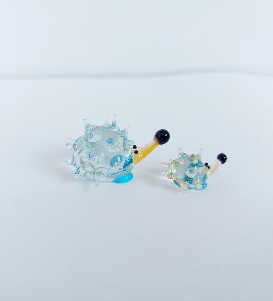 Mini Glass Hedgehog , Murano Glass Hedgehog, Collectible Glass Hedgehog ...