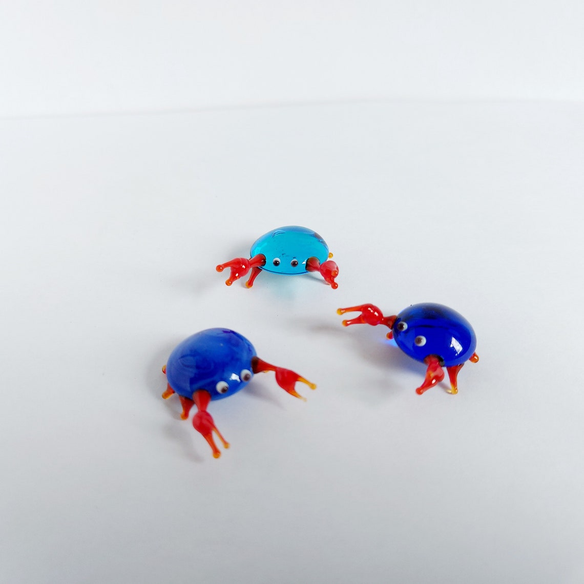 Miniature Crab Murano Glass Crab Collectible Glass Crab - Etsy
