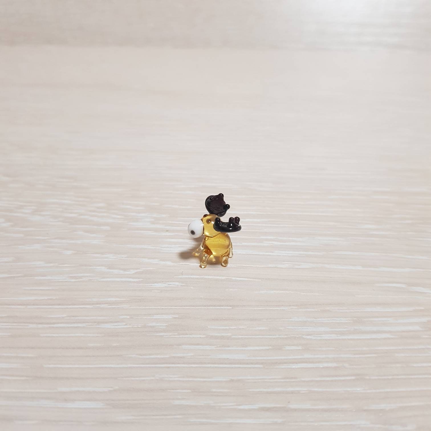 Micro Glass Figurines Tiny Glass Moose Murano Glass Moose | Etsy