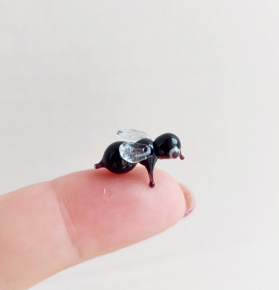 Miniature Glass Figurines, Glass Fly, Murano Glass Fly, Collectible ...