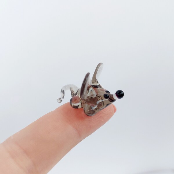 Glass Mouse - Etsy