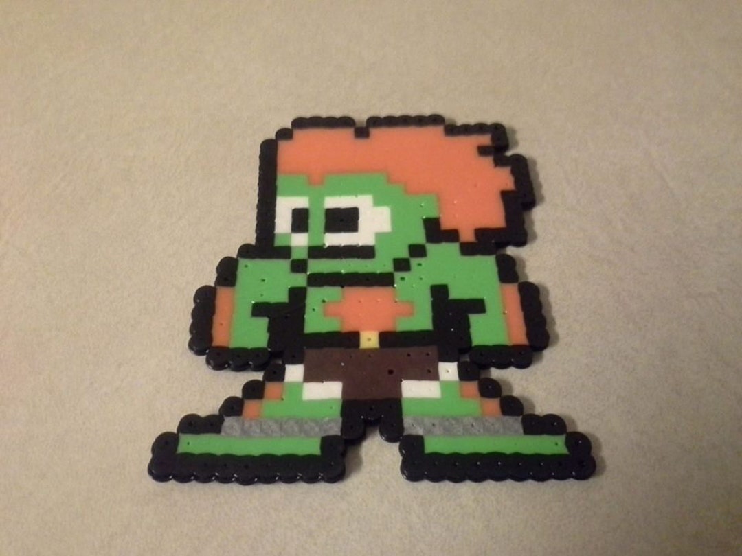 8-bit Blanka Perler - Etsy