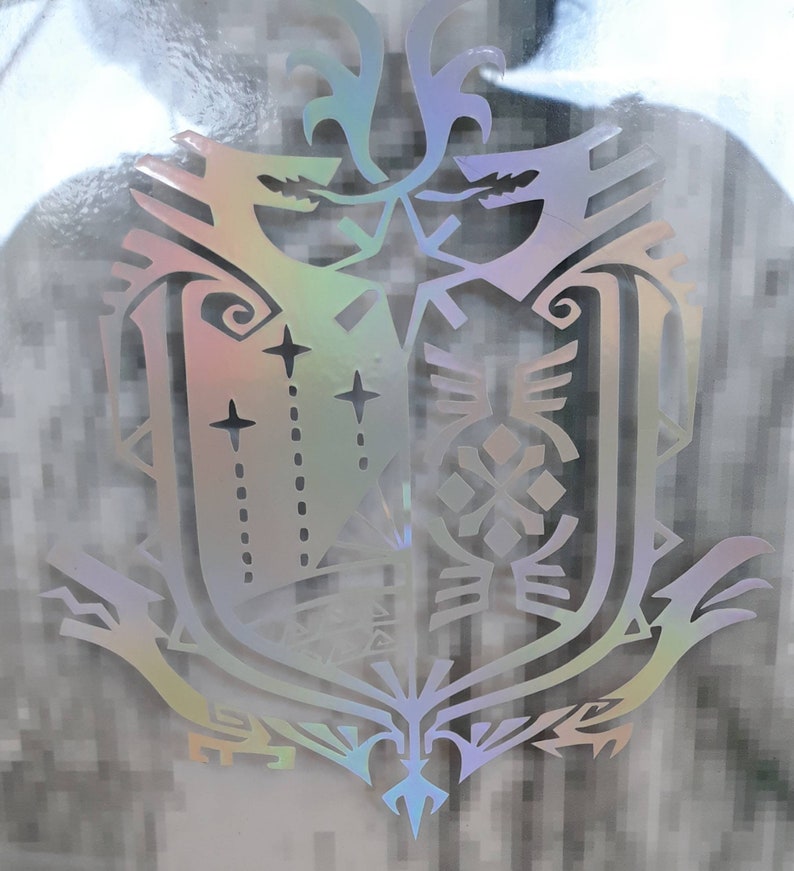 Monster Hunter world guild logo vinyls | Etsy