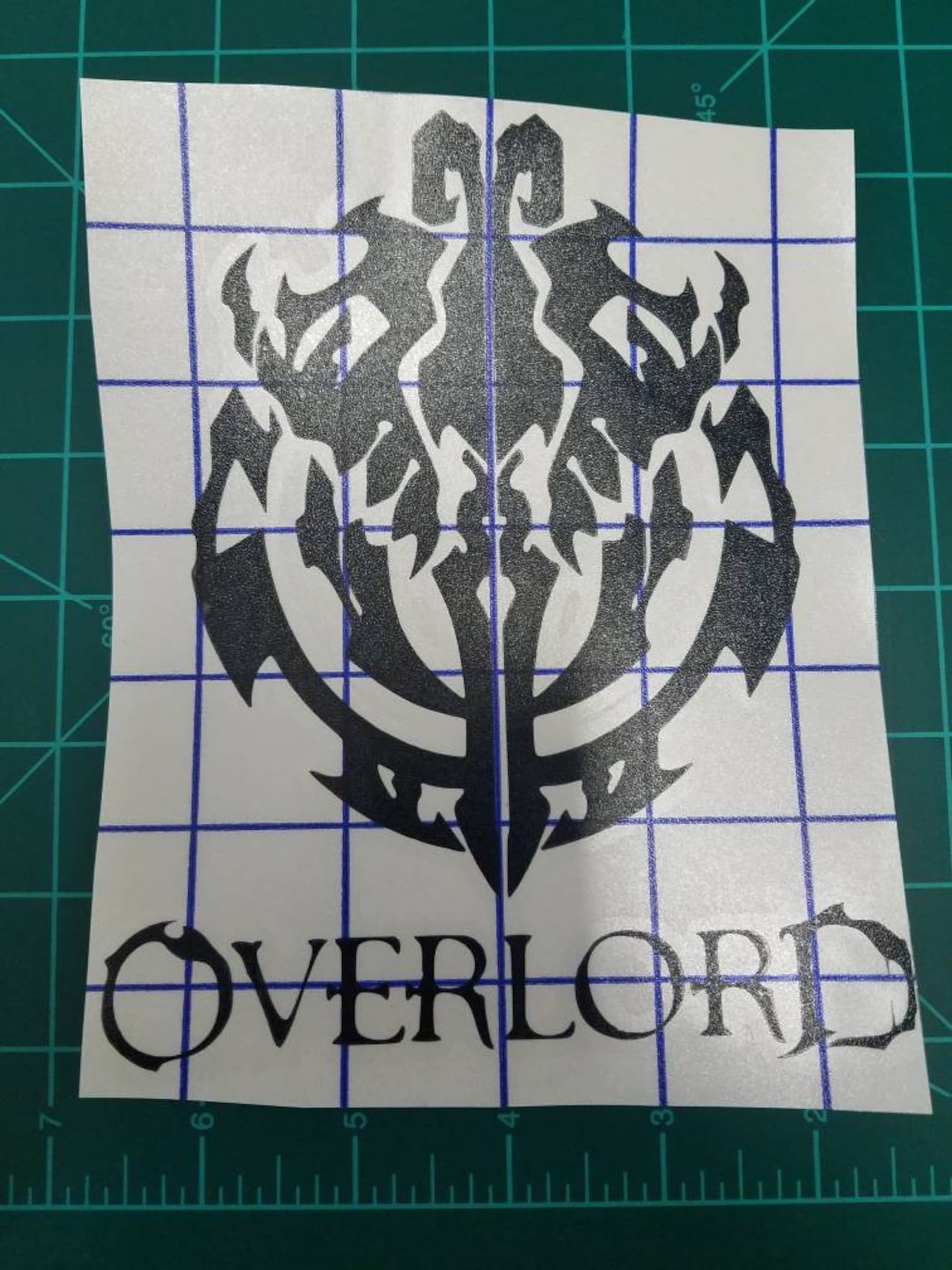 Overlord logo decal | Etsy
