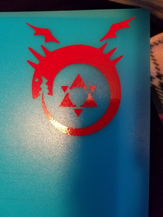Fullmetal Alchemist Homunculus logo vinyls | Etsy