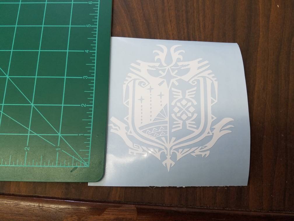 Monster Hunter world guild logo vinyls | Etsy