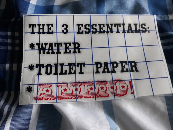The 3 Essentials Decal Vinyl - Etsy