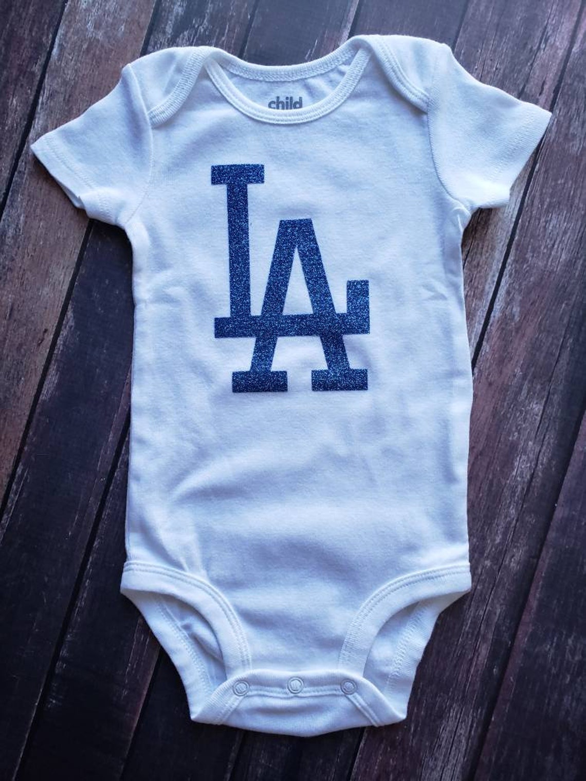 LA Dodgers, Baby Girl, Onesie Set - Etsy