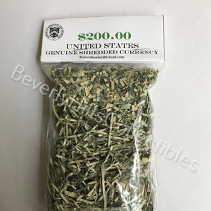 Shredded Money CASH U.S. Currency Authentic Federal Reserve | Etsy