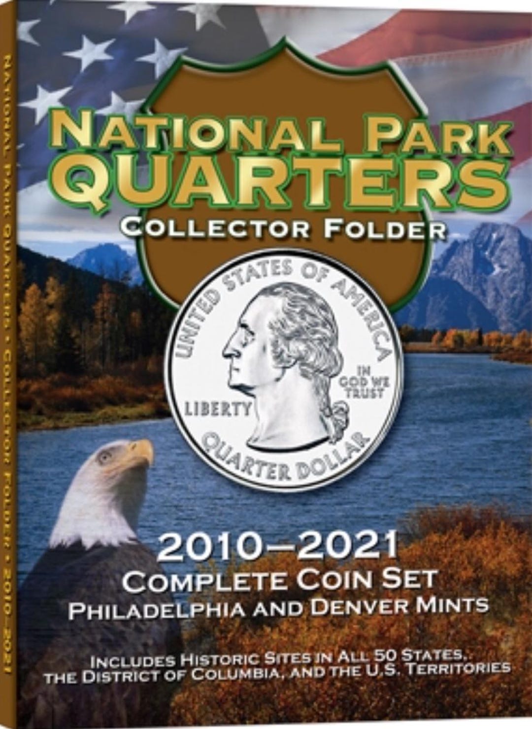 National Park Quarters Collection Folders Albums All Denver and ...