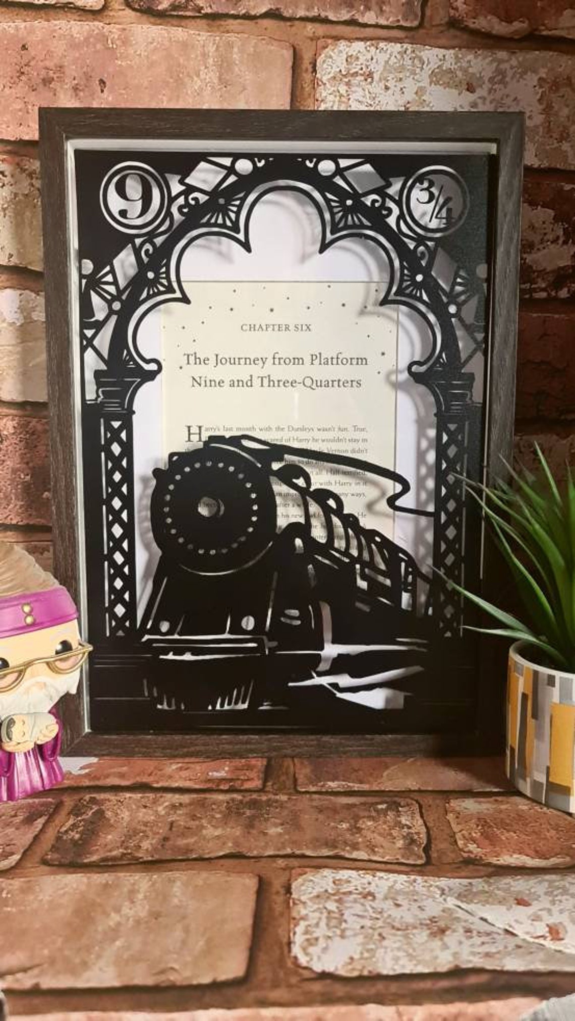 Harry Potter Inspired 9 3/4 Picture Frame Gift - Etsy