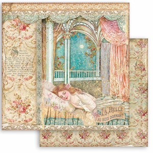 Stamperia Sleeping Beauty Scrapbooking Paper Pad 6x6 - Stamperia ...