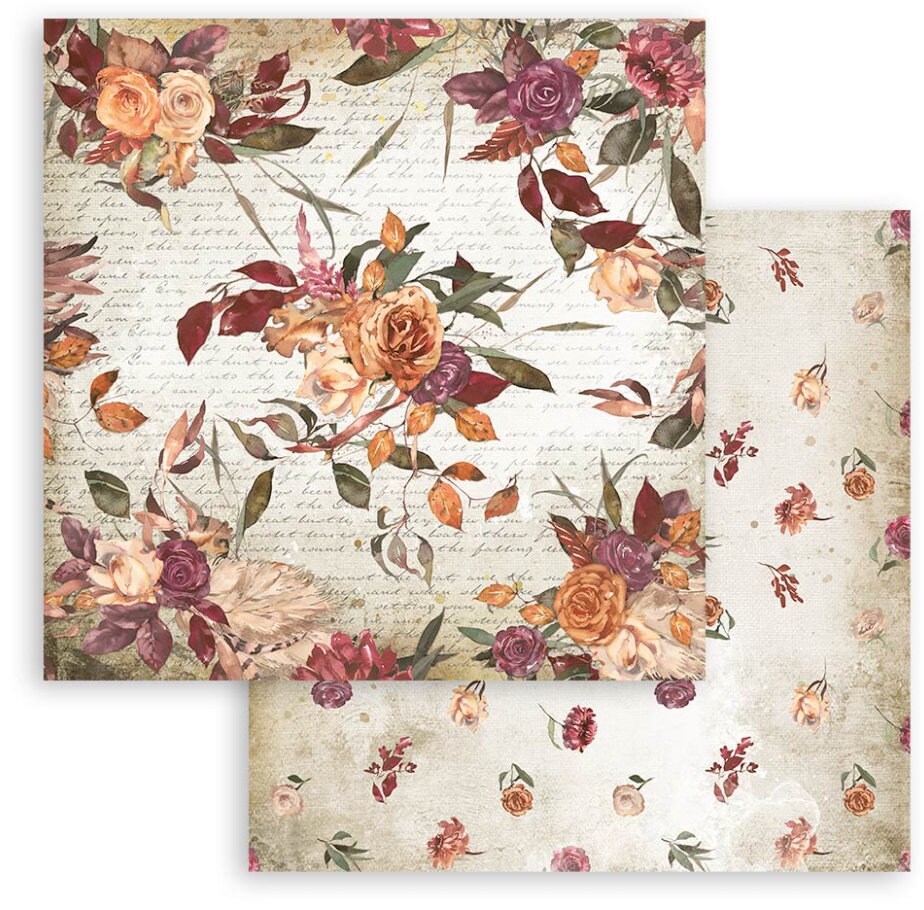 New Stamperia Our Way Scrapbooking Paper Pad 8x8 Stamperia - Etsy