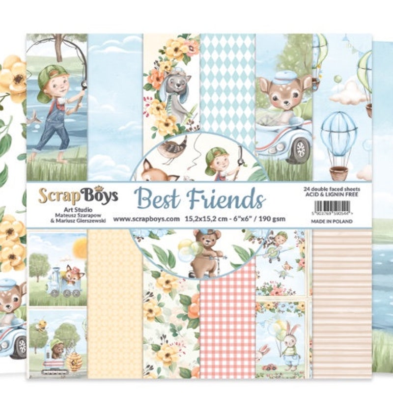 Scrapboys Paper Pads - Etsy