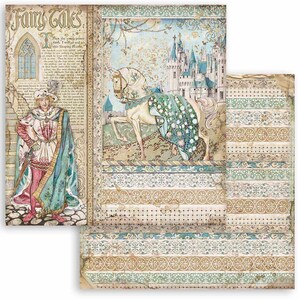 Stamperia Sleeping Beauty Scrapbooking Paper Pad 6x6 - Stamperia ...