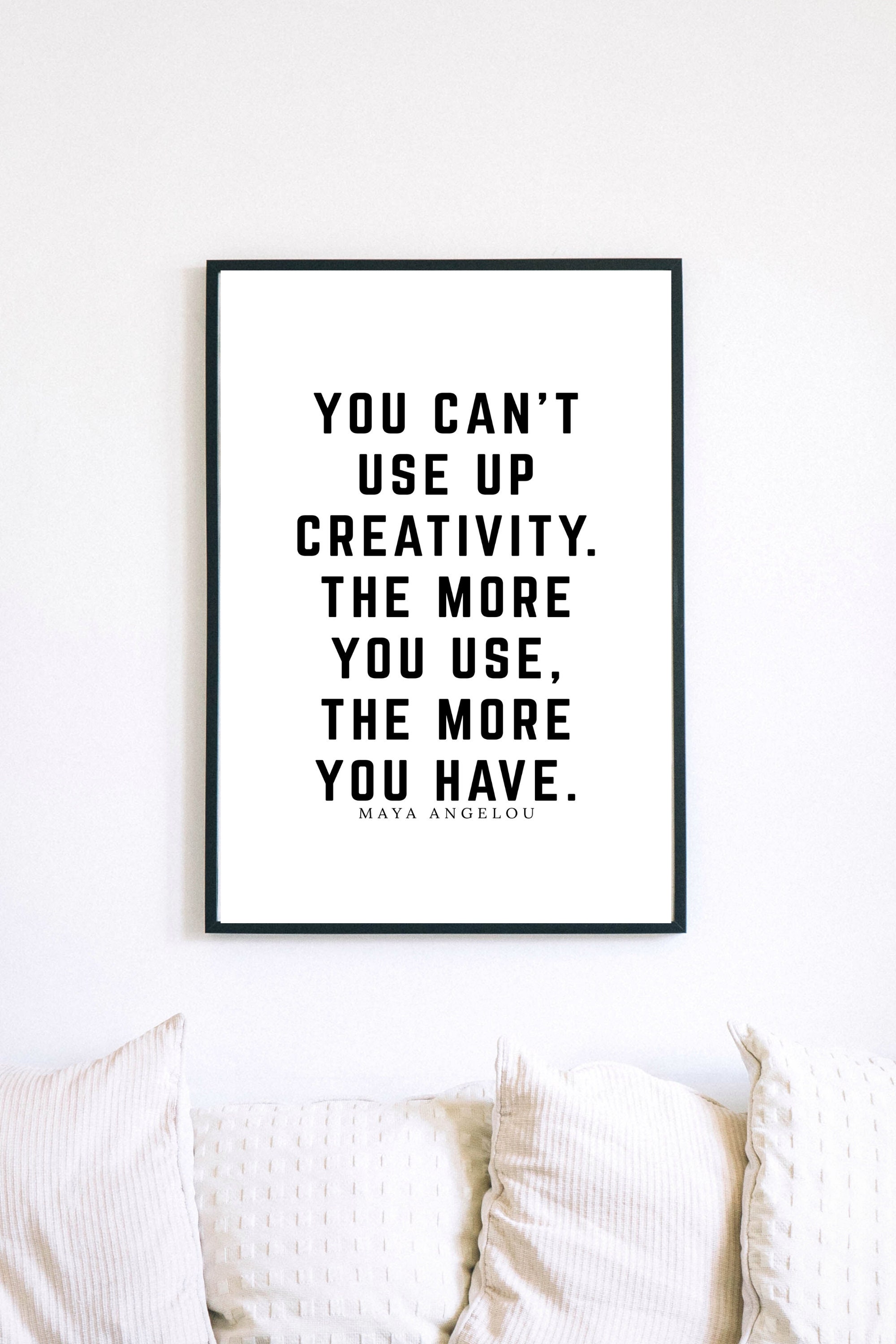 You Can't Use up Creativity Printable Instant Digital Download ...
