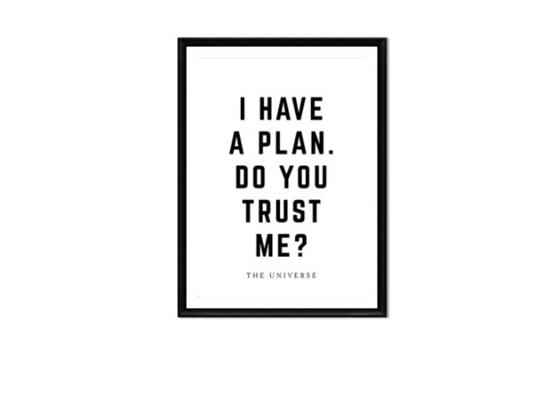 I Have A Plan Do You Trust Me Printable Digital Download | Etsy