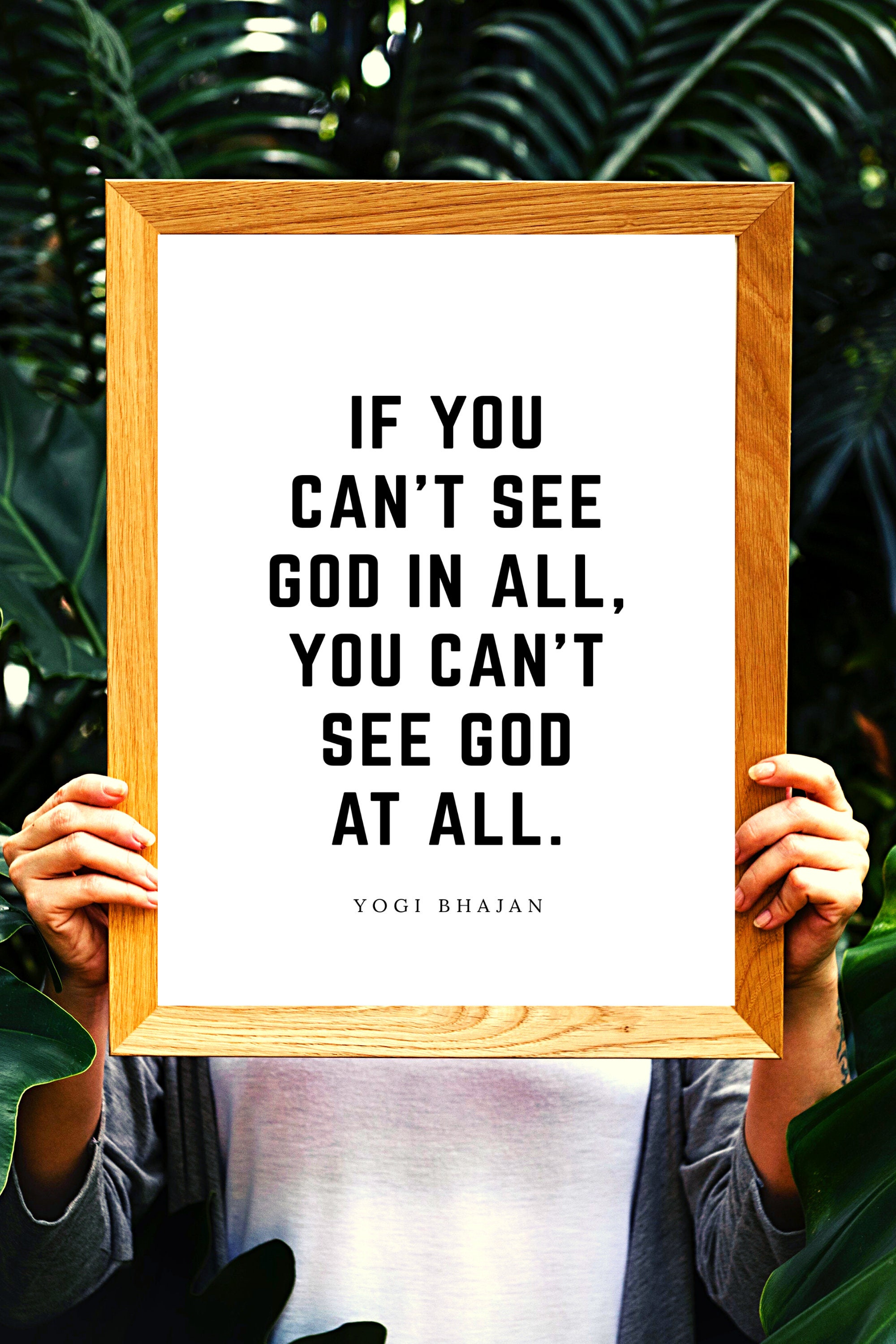 God in All Yogi Bhajan • Printable • Instant Digital Download ...
