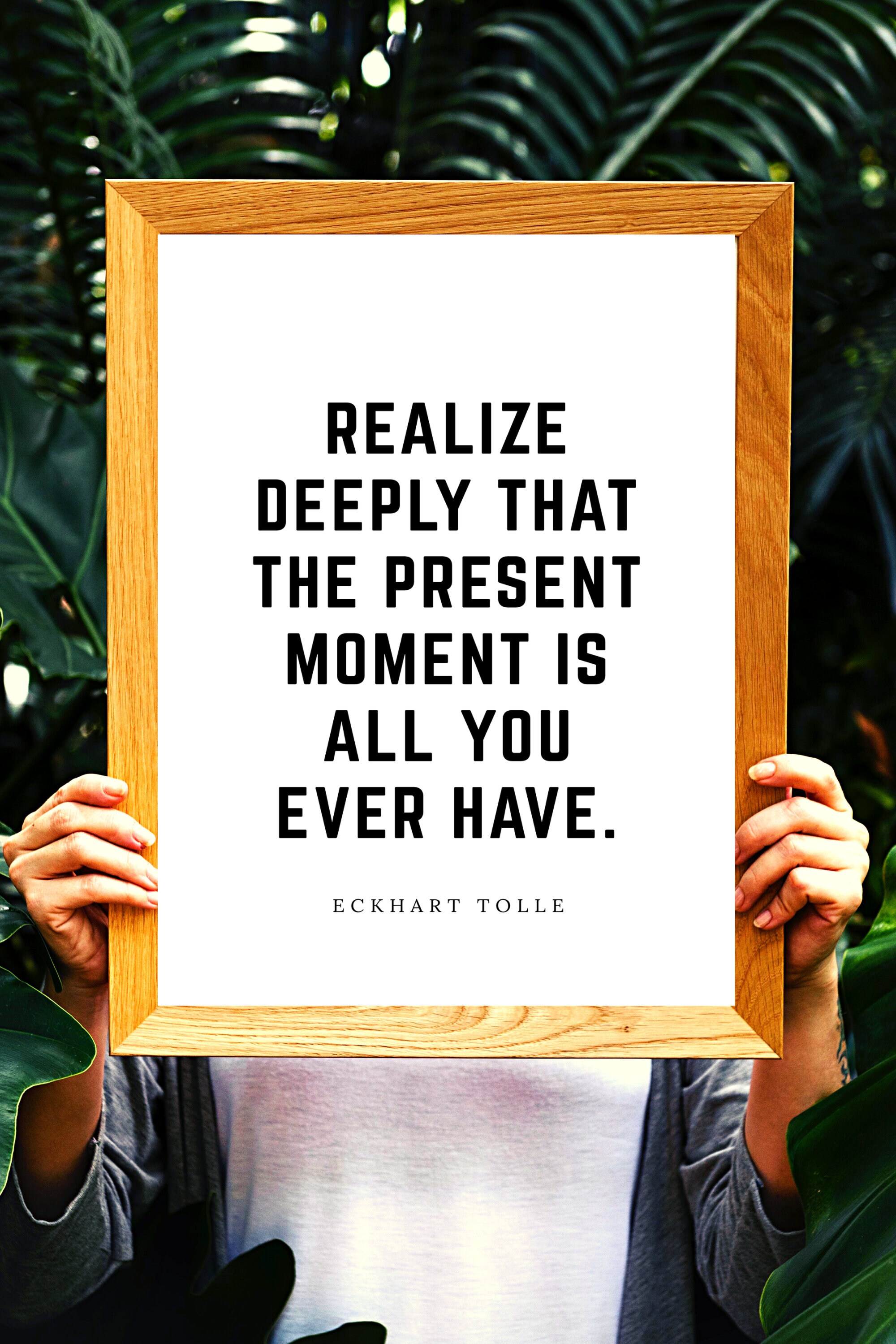 Present Moment Printable Instant Digital Download Motivation ...
