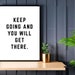 Keep Going Printable Instant Digital Download Motivation - Etsy