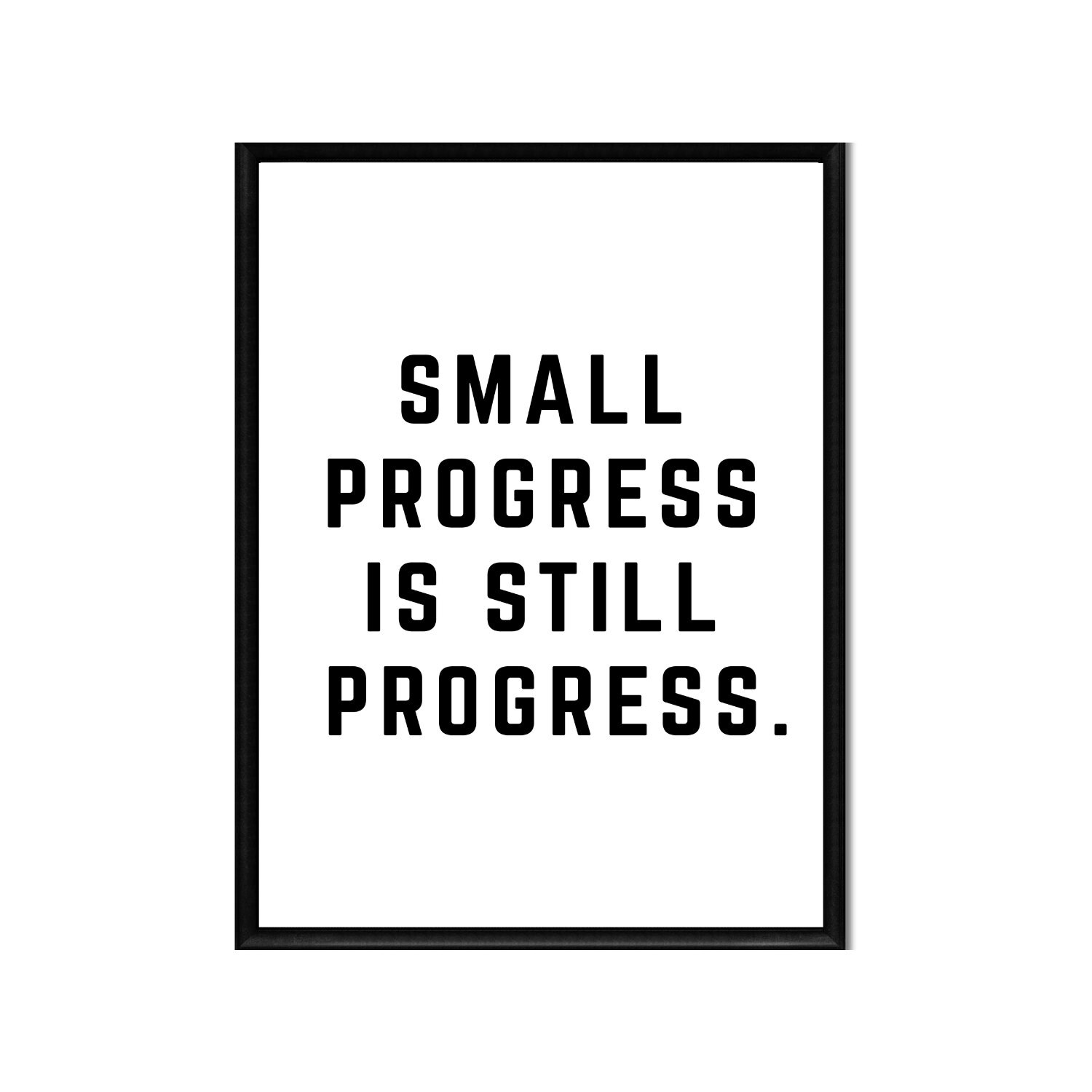 Small Progress is Still Progress Printable Instant Digital Download ...