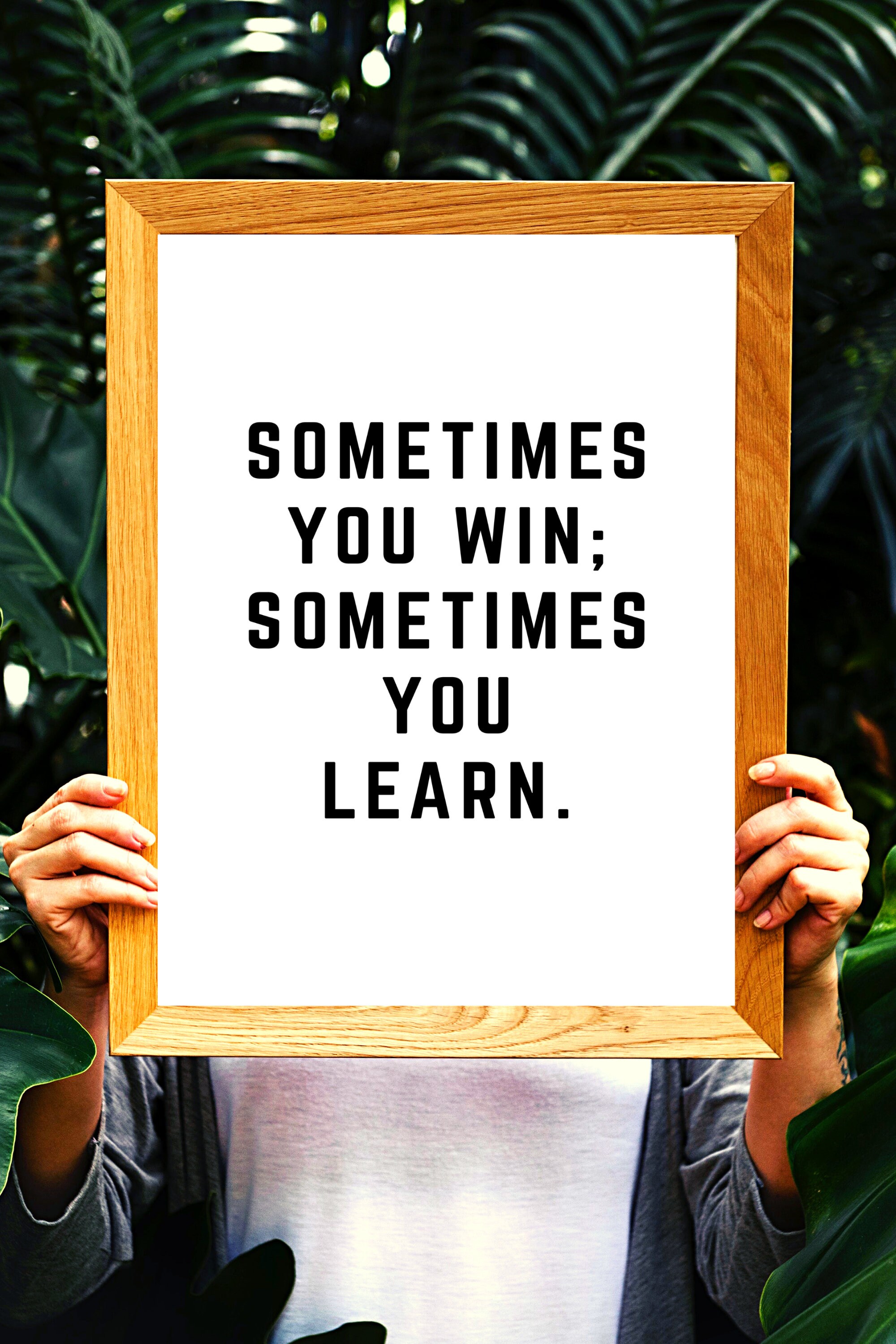 Sometimes You Win Printable Instant Digital Download Motivation ...