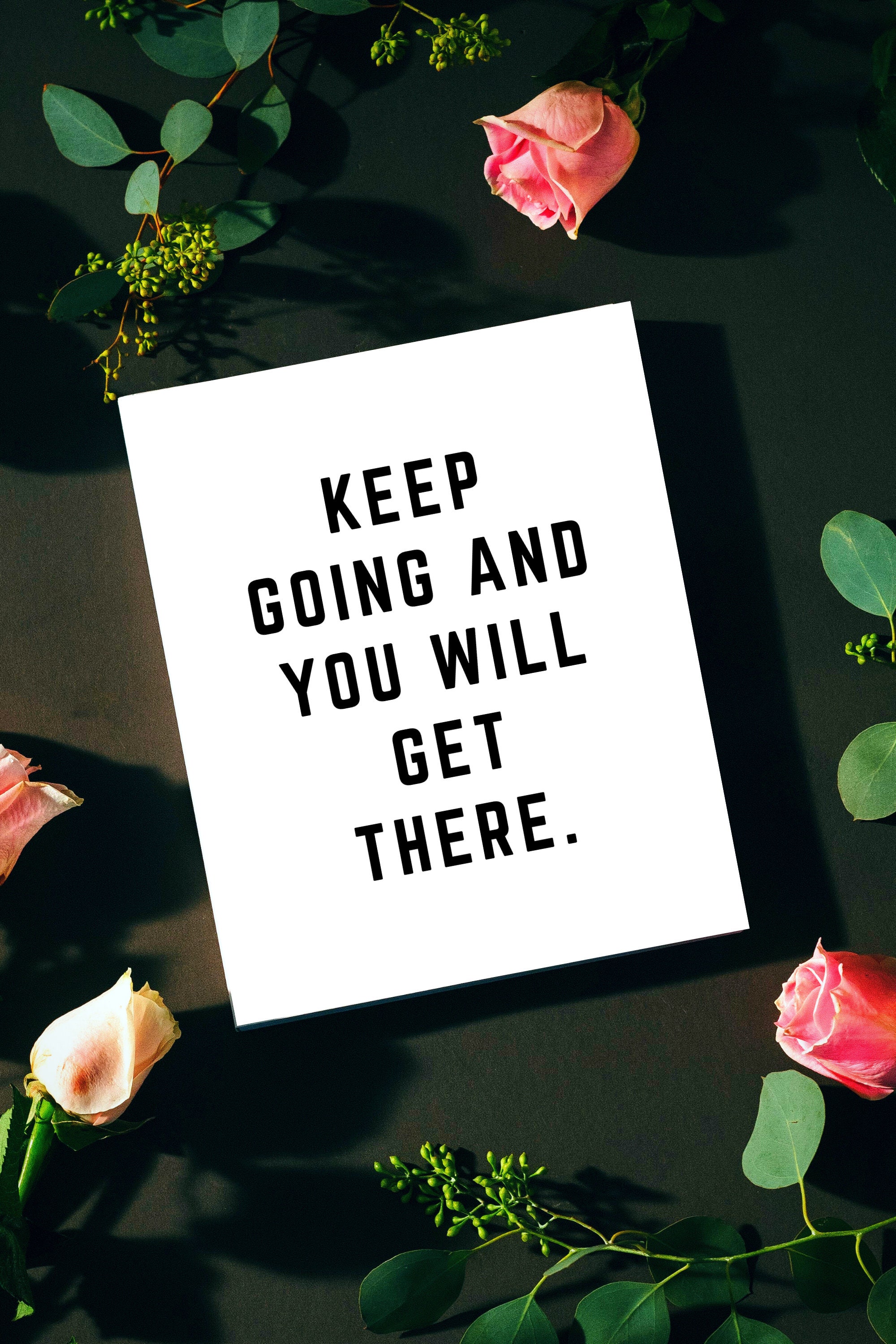 Keep Going Printable Instant Digital Download Motivation - Etsy
