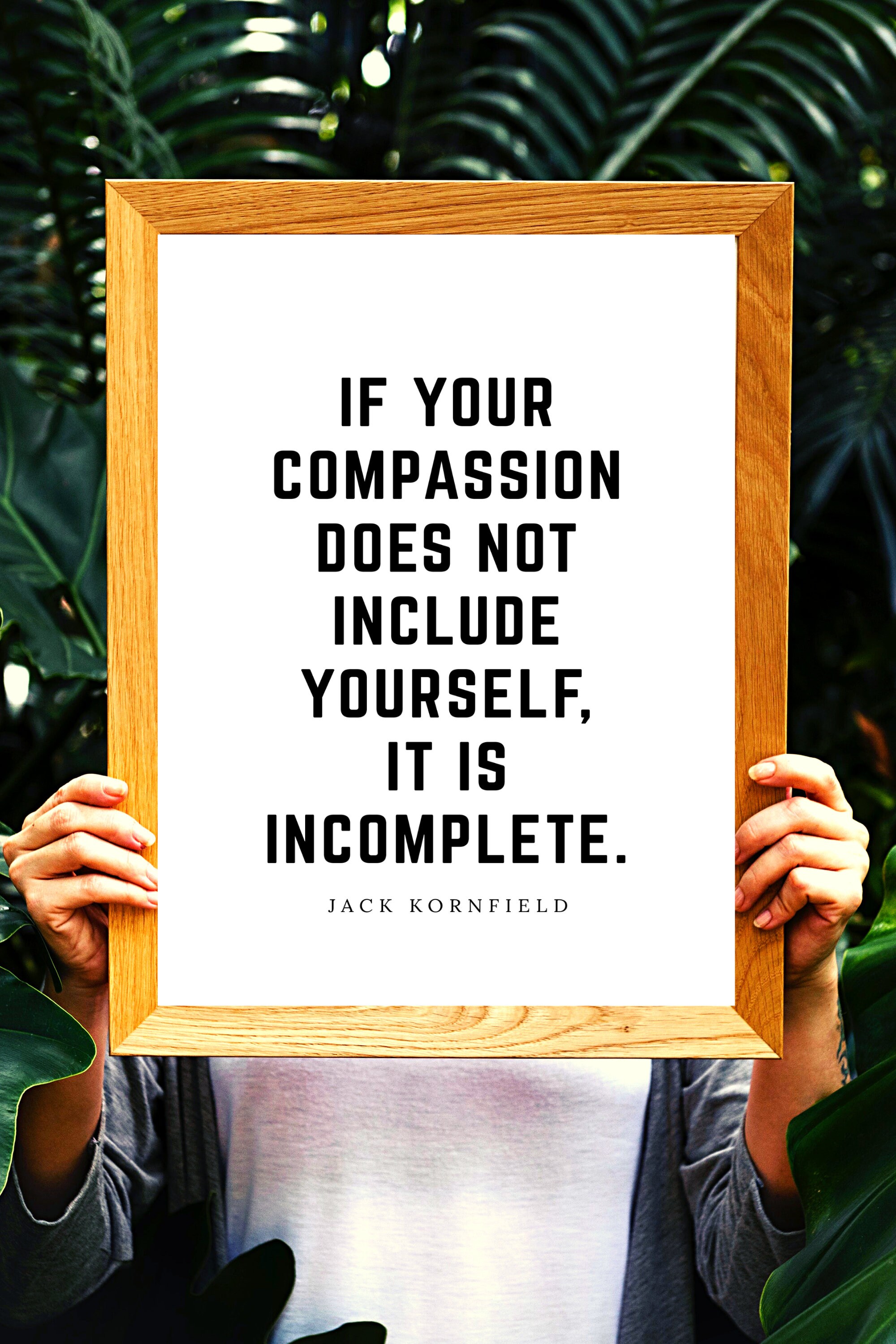Compassion Includes Yourself Printable Instant Digital Download ...