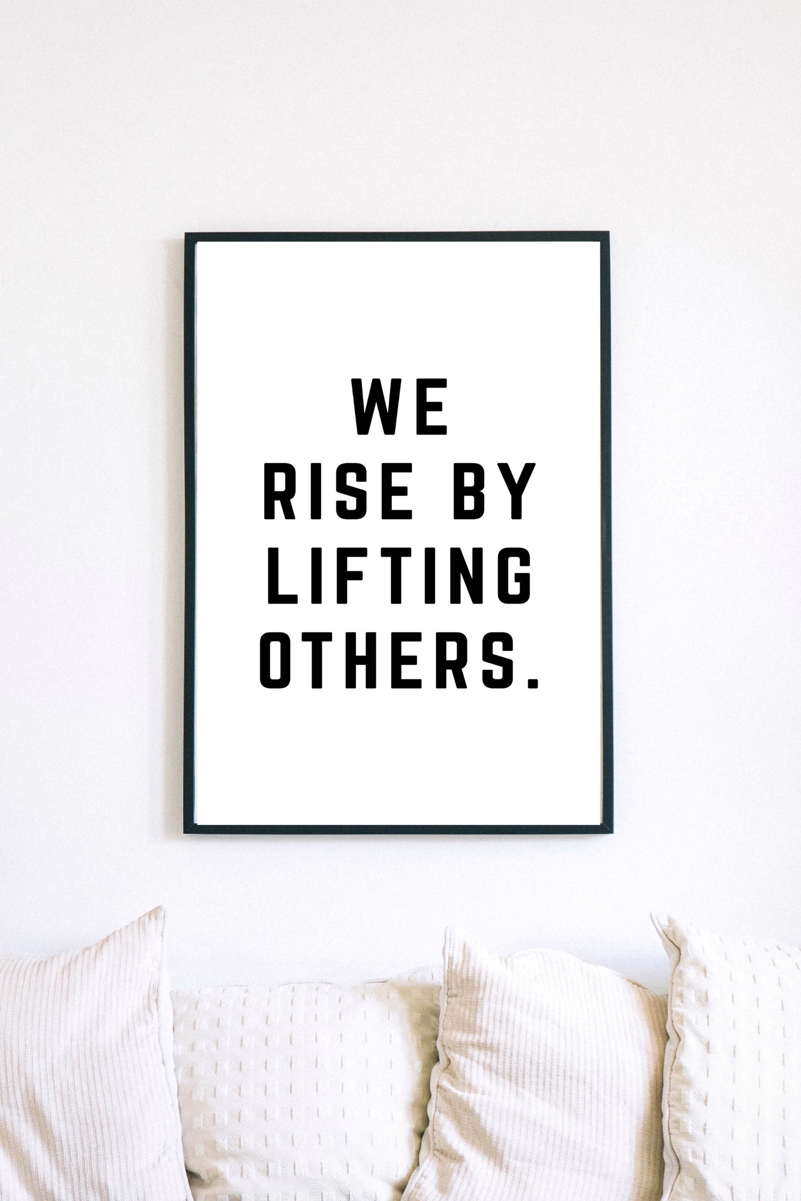 We Rise by Lifting Others Printable Instant Digital Download Motivation ...