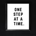 One Step at a Time • Printable • Instant Digital Download • Motivation ...