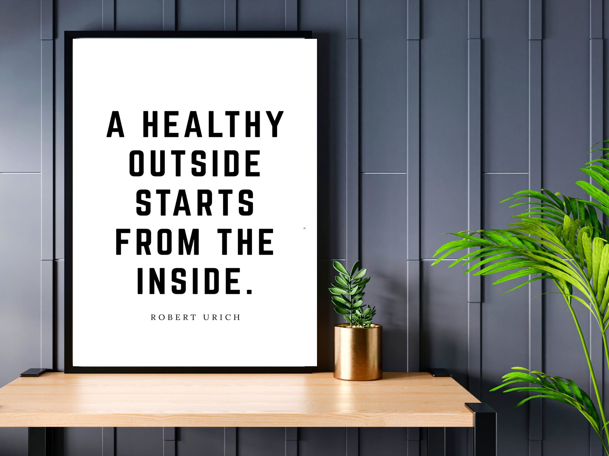 Starts From the Inside Printable Instant Digital Download Motivation ...