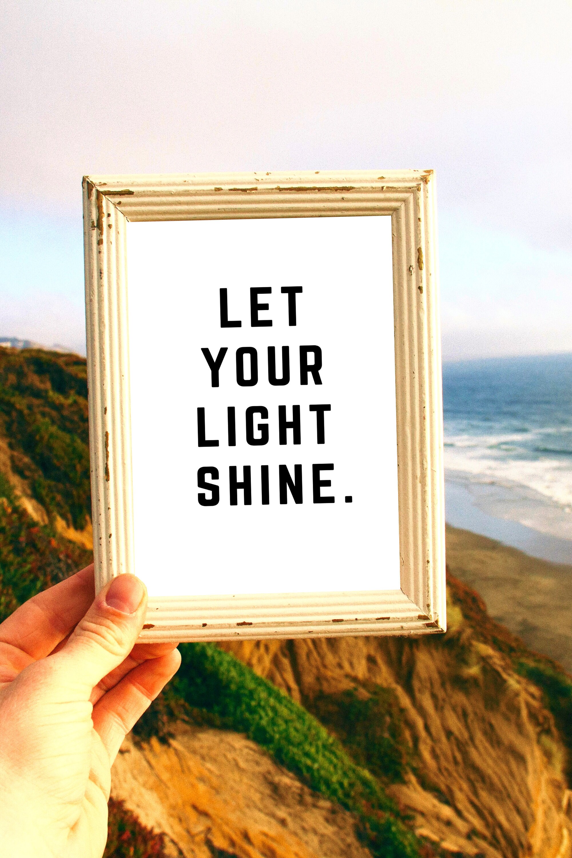Let Your Light Shine Printable Instant Digital Download Motivation ...