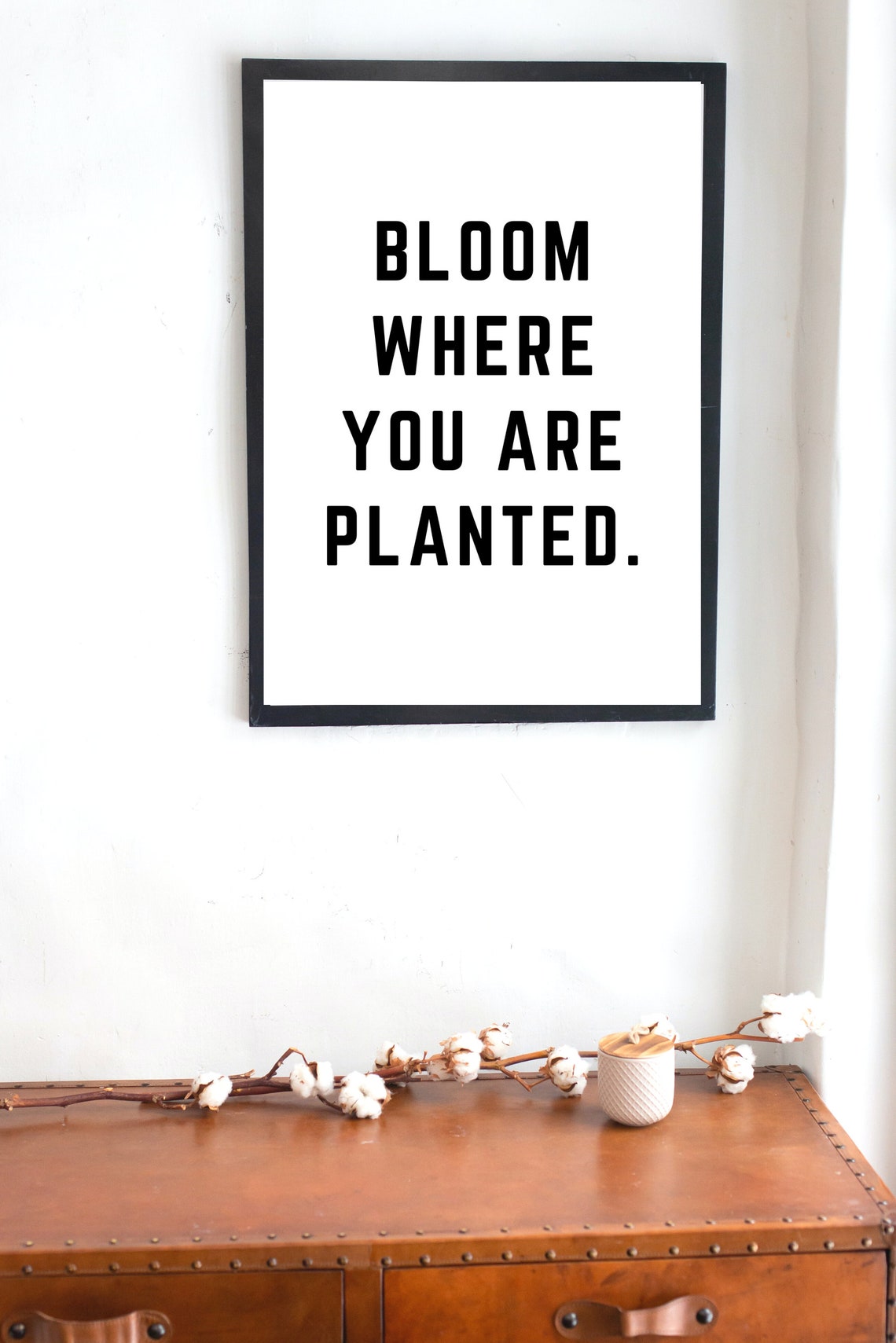 Bloom Where You Are Planted Printable Instant Digital - Etsy