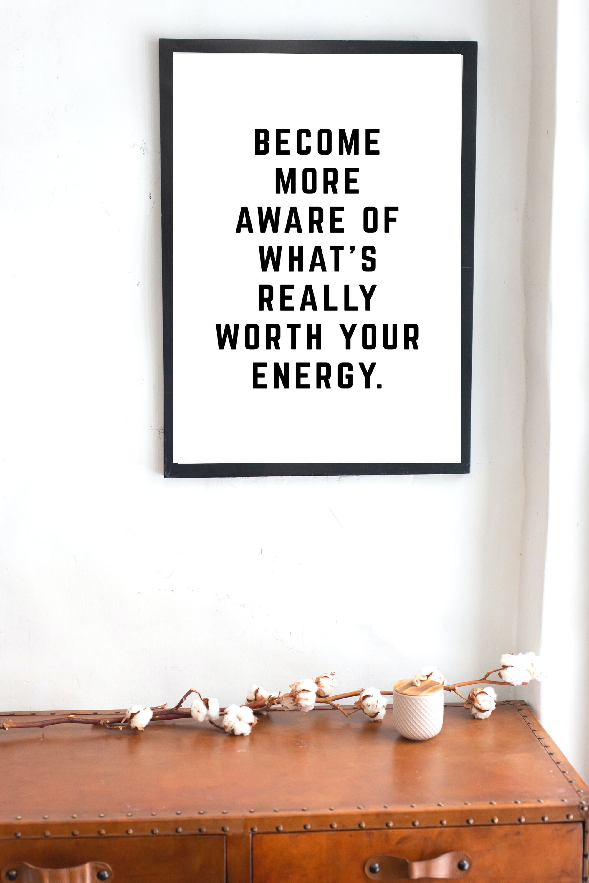 Worth Your Energy Printable Instant Digital Download Motivation ...