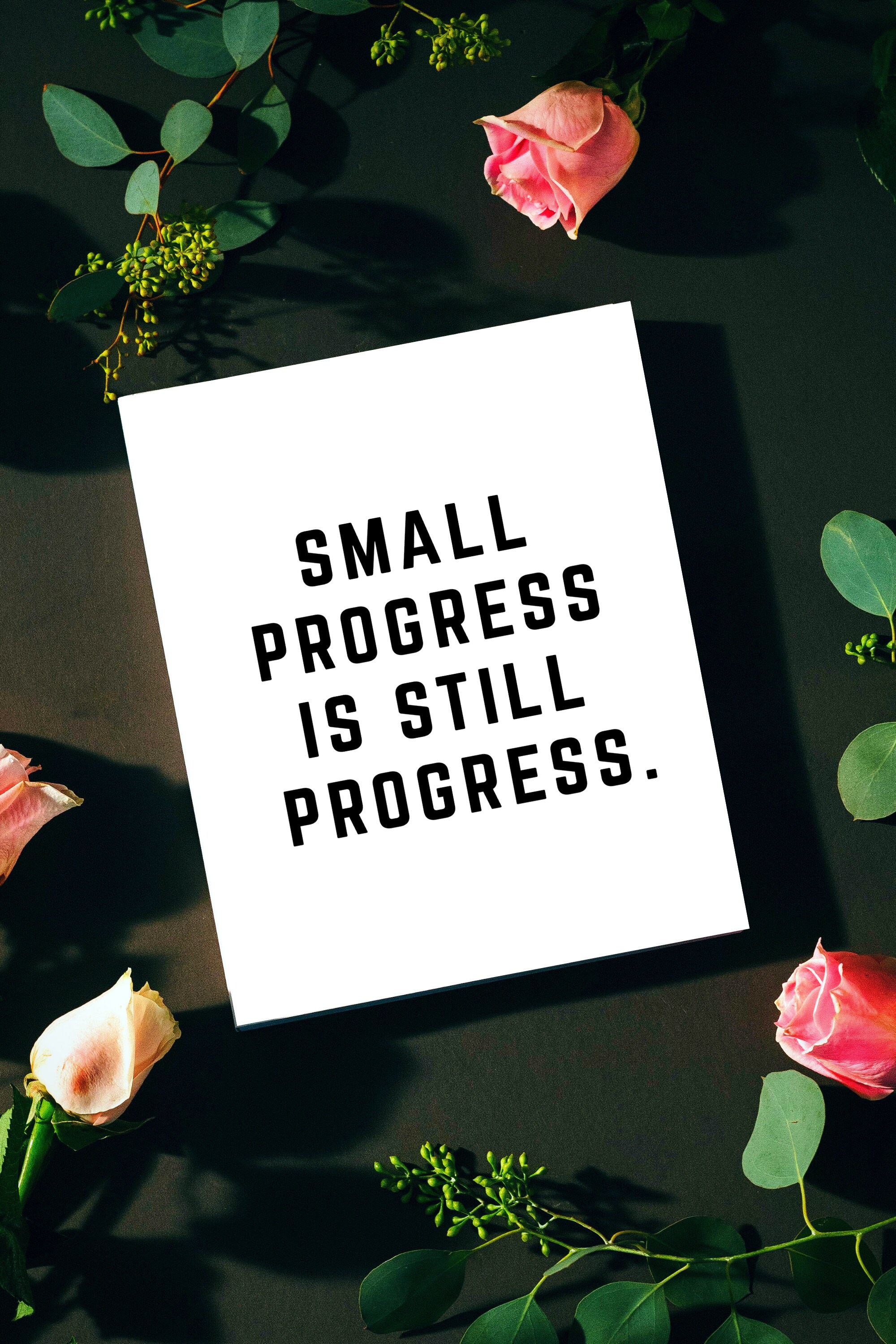 Small Progress is Still Progress Printable Instant Digital Download ...