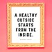 Starts From the Inside Printable Instant Digital Download Motivation ...