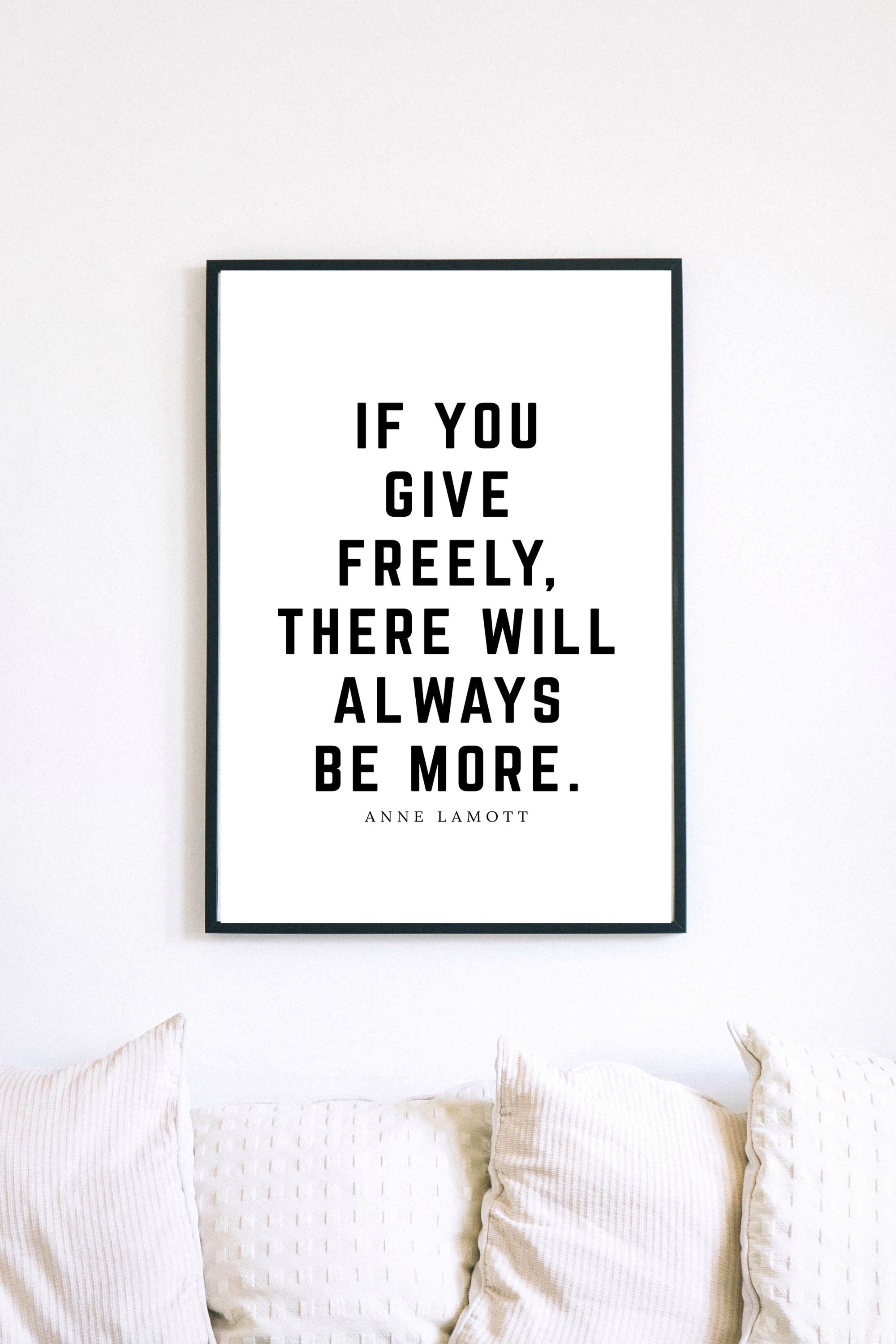 If You Give Freely Printable Instant Digital Download Motivation ...